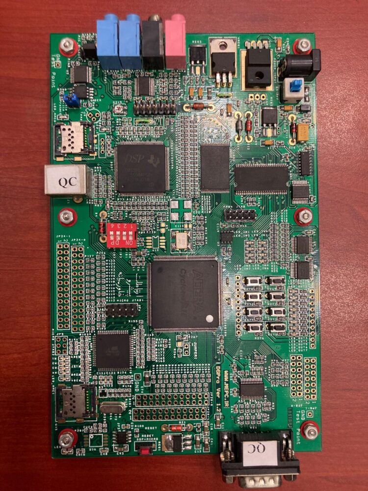 برد آموزشی DSP TMS320 | سامانه پالت- انبار قطعات مازاد الکترونیک