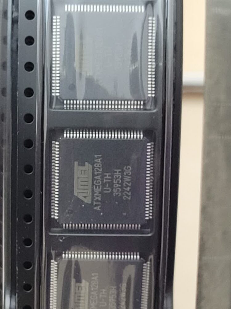 ATXMEGA128A1-AU | سامانه پالت- انبار قطعات مازاد الکترونیک